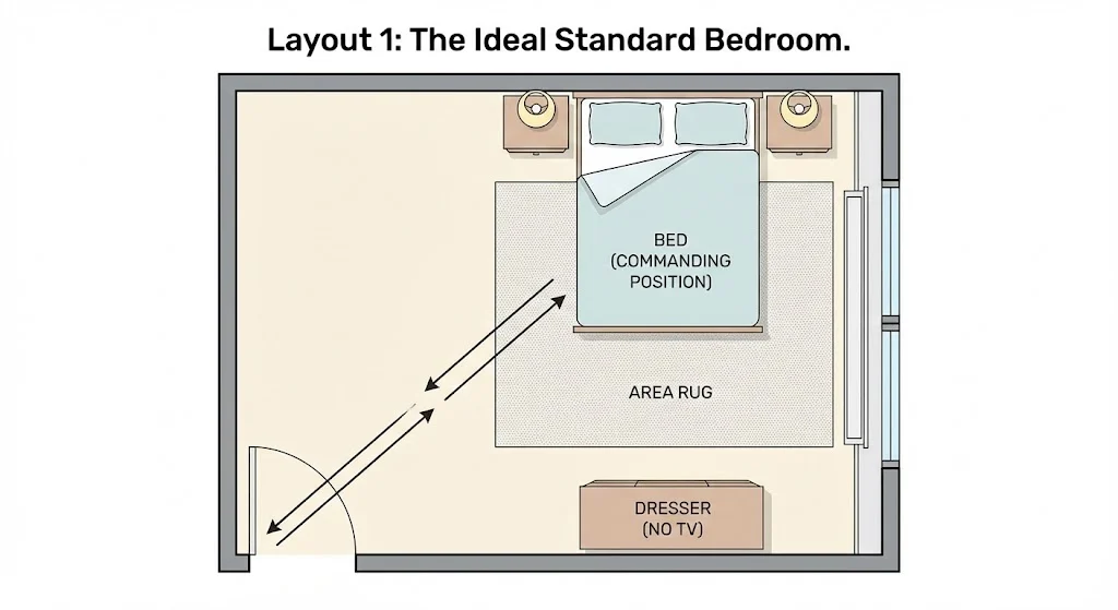Positive Energy Placement Feng Shui Bedroom Rules 2025